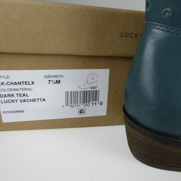 Lucky Brand | Shoes | Chantel X Leather Western Bootie Lucky Brand Nib | Poshmark